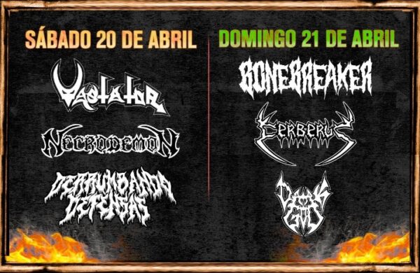 The Metal Fest 2024 | abril 20 y 21, 2024 - Movistar arena - Metalmania
