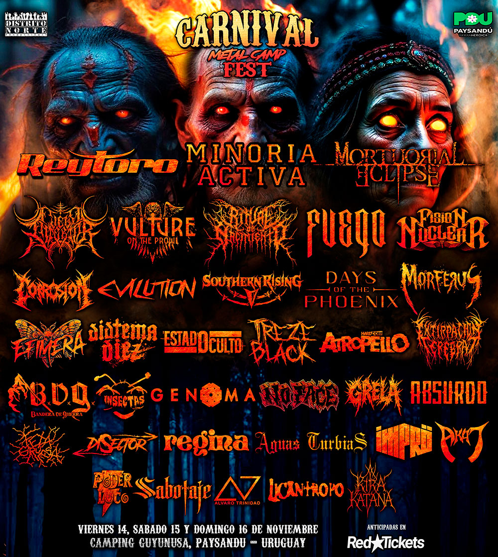 CARNIVAL METALFEST 2025 URUGUAY - Metalmania